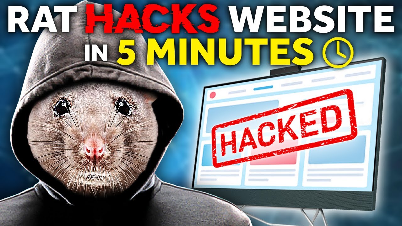 Rat hacks website in 5 minutes 😱 - ccnax