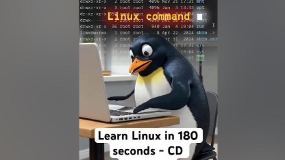 Learn Linux in 180 seconds - cd command - ccnax